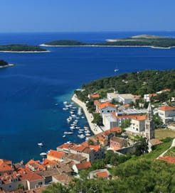 Færger fra Kroatien til Hvar